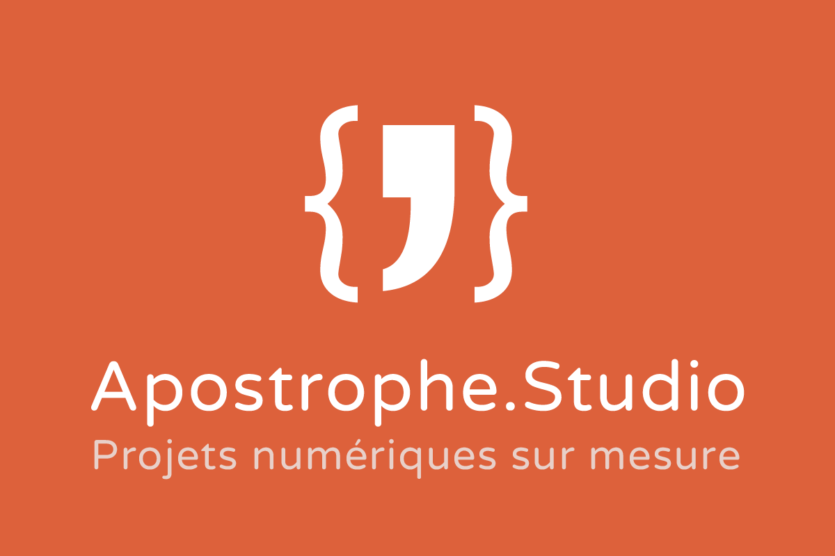 Apostrophe Studio ∴ Projets numériques sur mesure